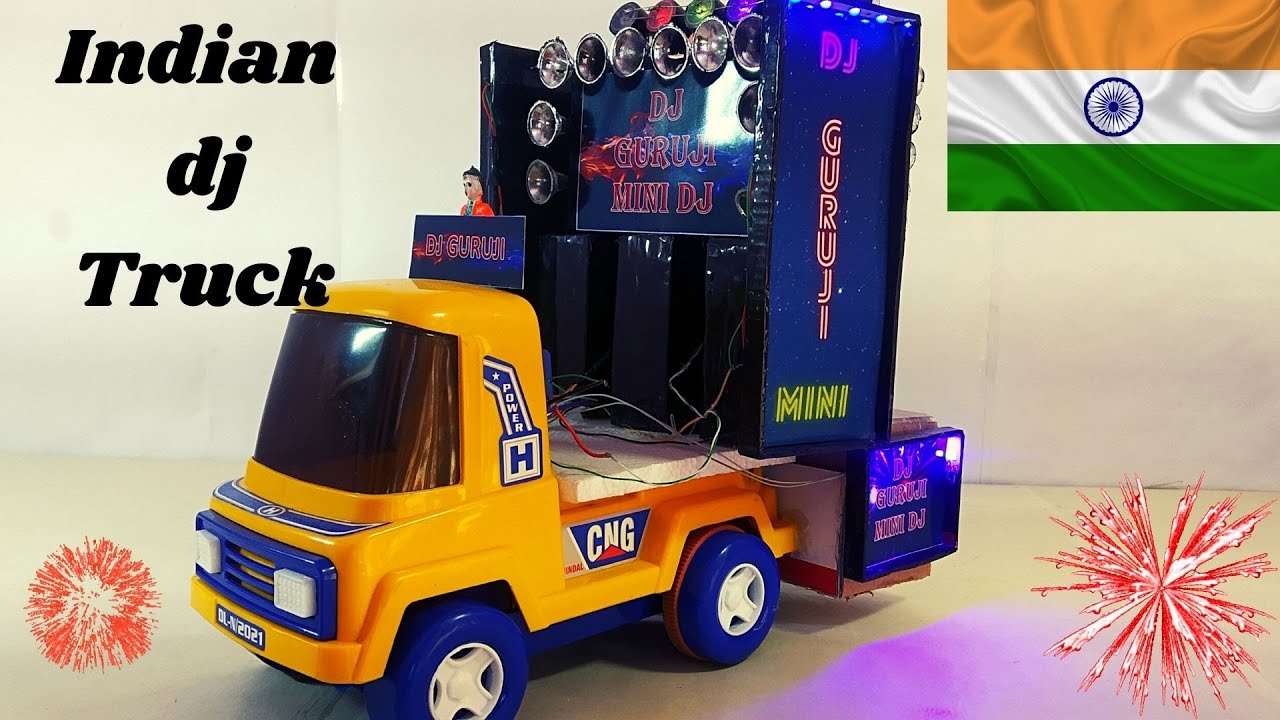 how to make dj truck Mini Dj truck and mini dj truck loading at home ...