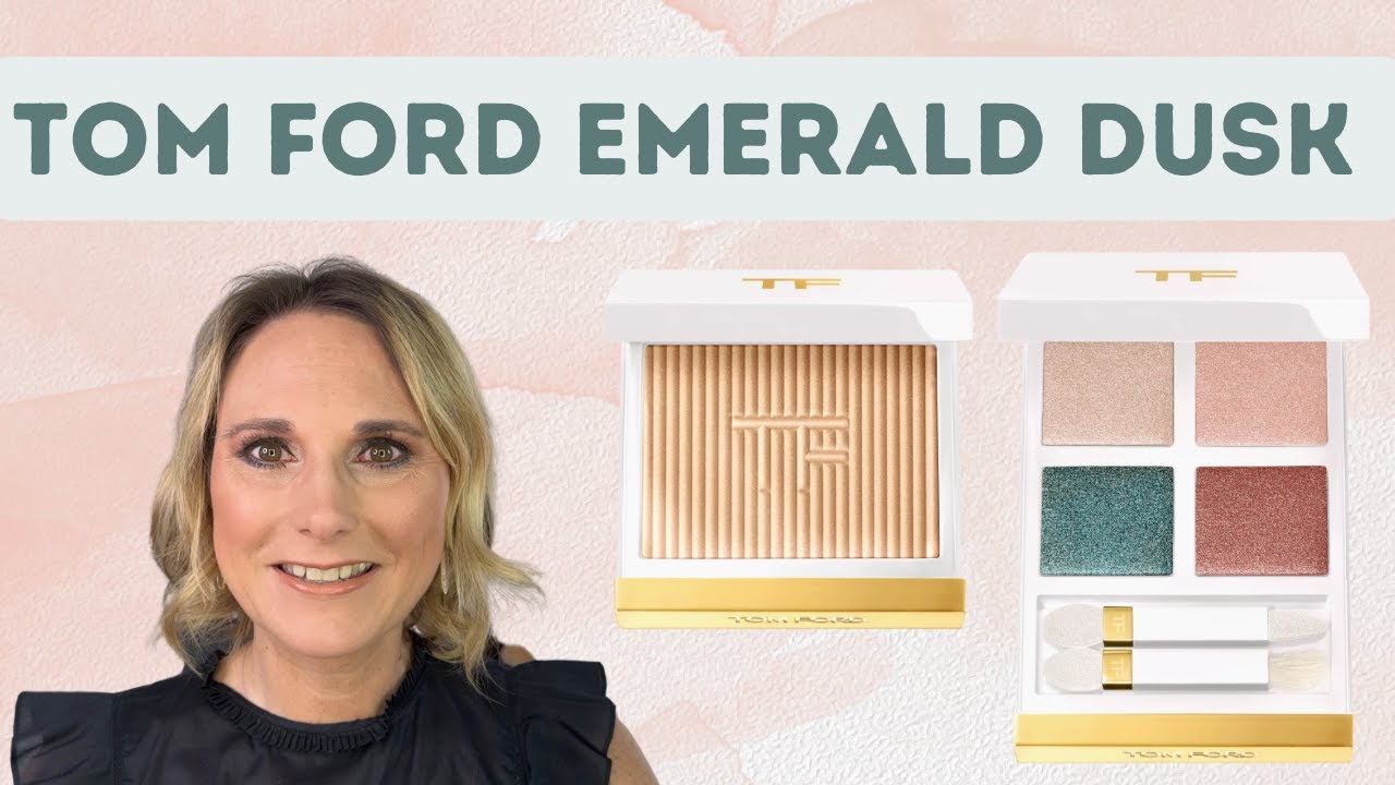 BRAND NEW Tom Ford Summer 2024/Emerald Dusk Eyeshadow Quad/Soleil Glow ...
