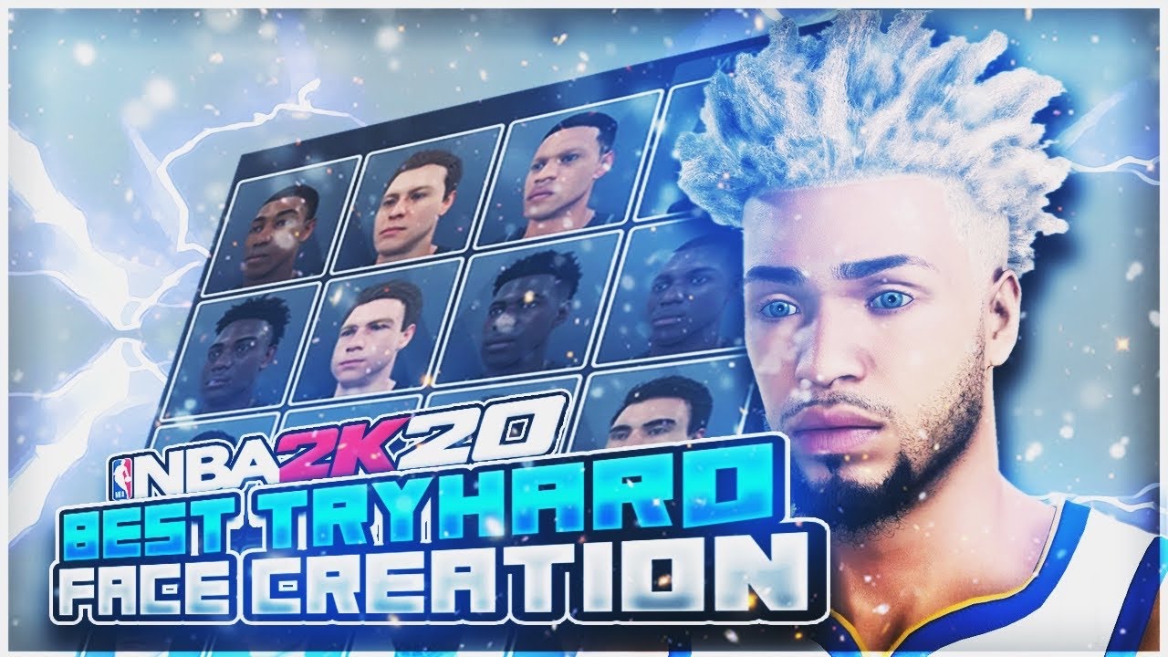 HOW TO MAKE YOUR PLAYER LOOK LIKE A TRYHARD IN NBA 2K20!! BEST FACE ...