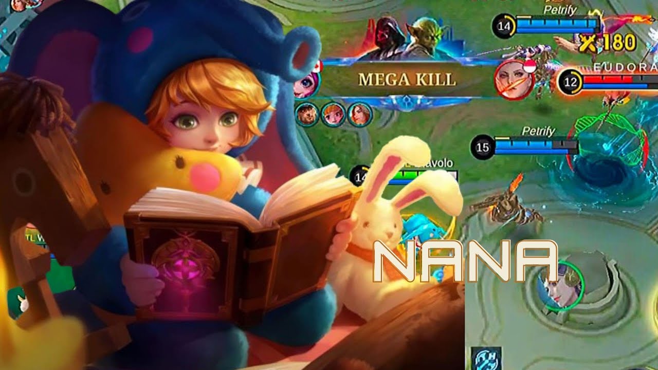 NANA GAMEPLAY MOBILE LEGENDS | SOLO PLAYER | MLBB - YouTube