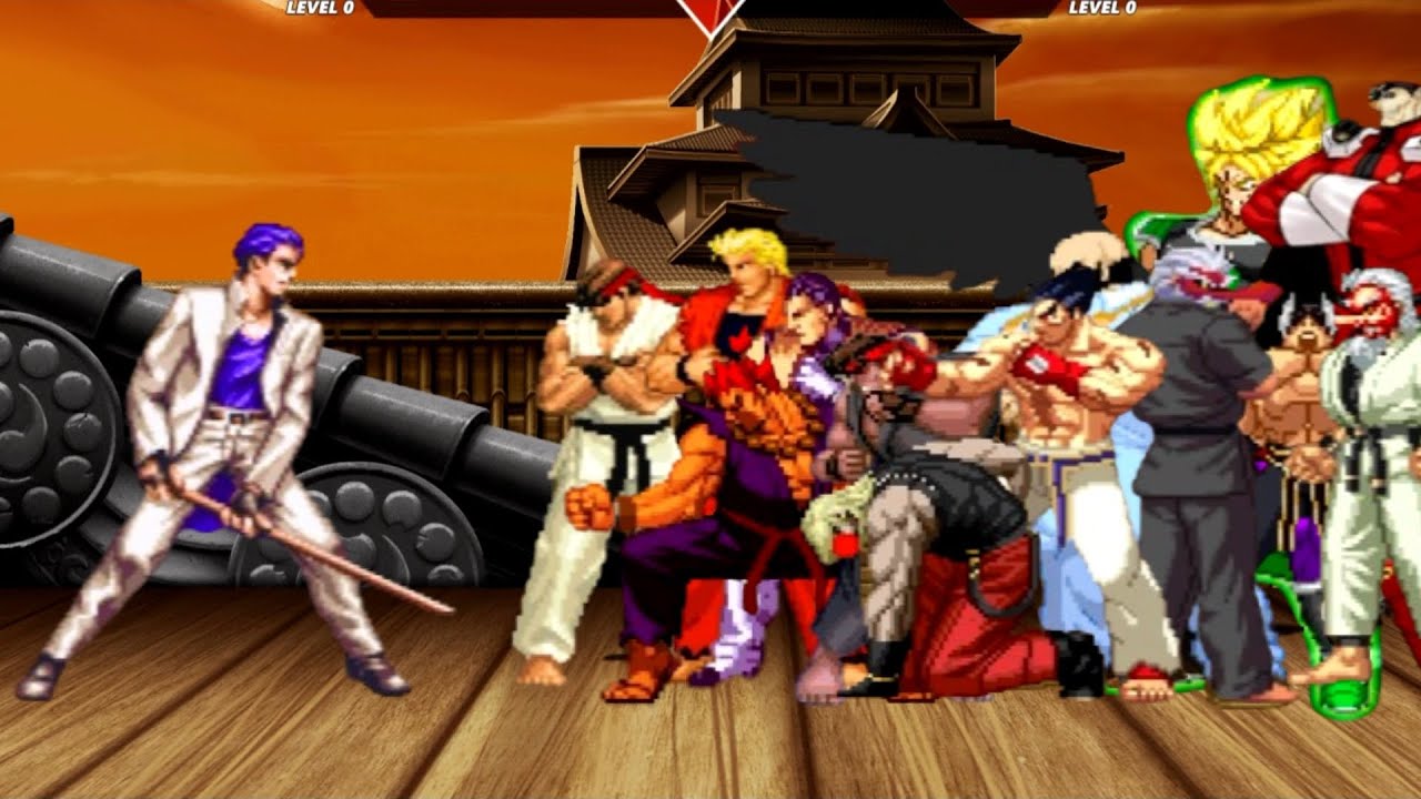 KYOSUKE SHIGURE VS EVERYONE FT: RYO RYU AKUMA ROBERT EVILRYU KAZUYA JIN ...