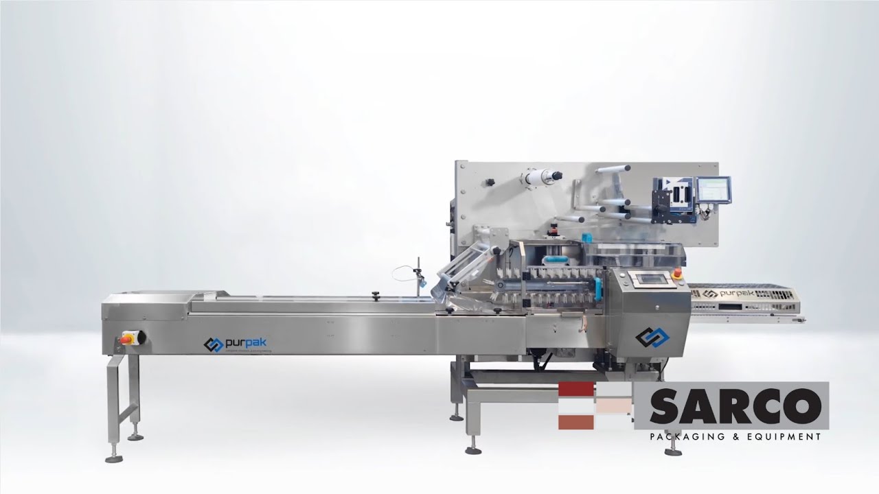 Sarco Packaging PurFlow NX+ Horizontale Flowpacker - YouTube