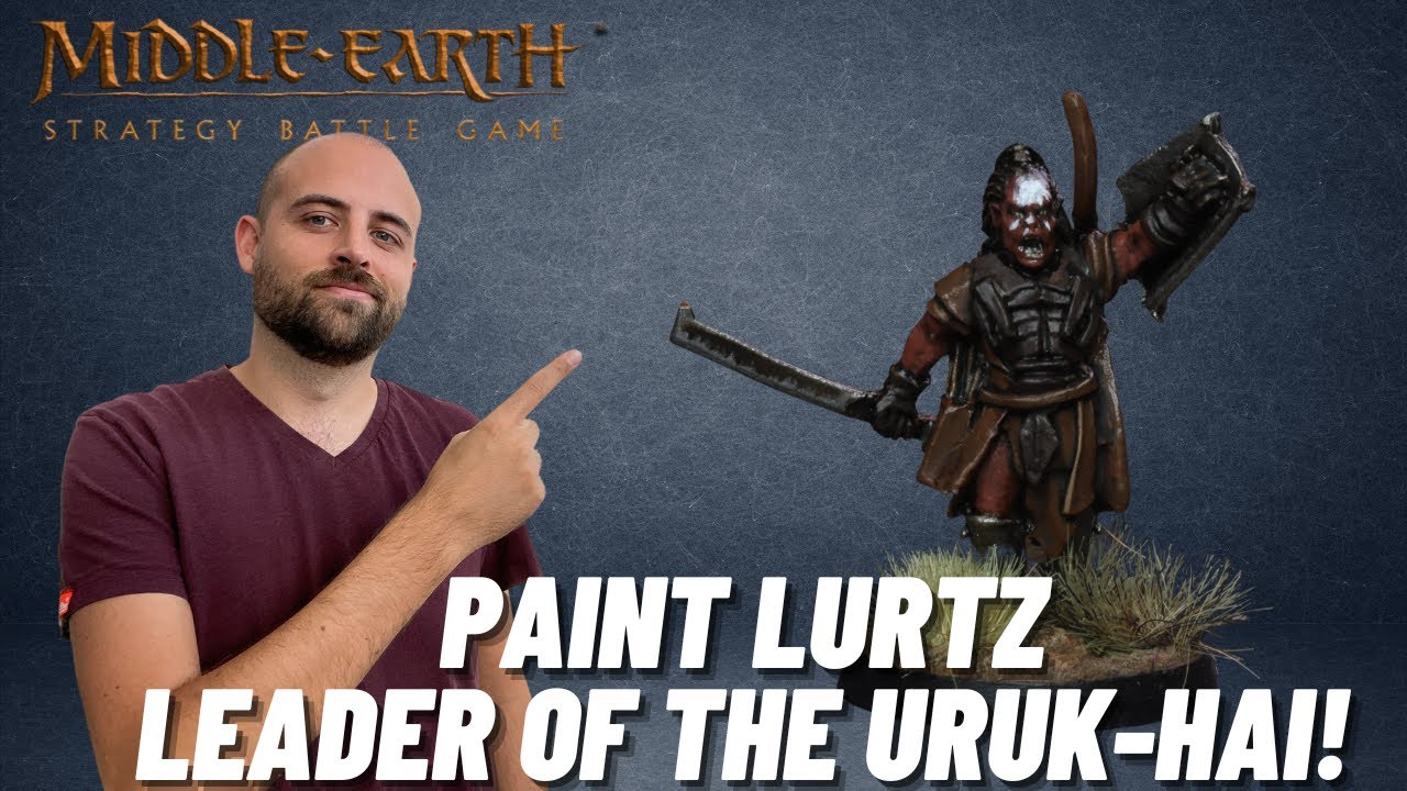 Paint Lurtz, leader of the Uruk-Hai in Lord of the Rings! Middle Earth ...