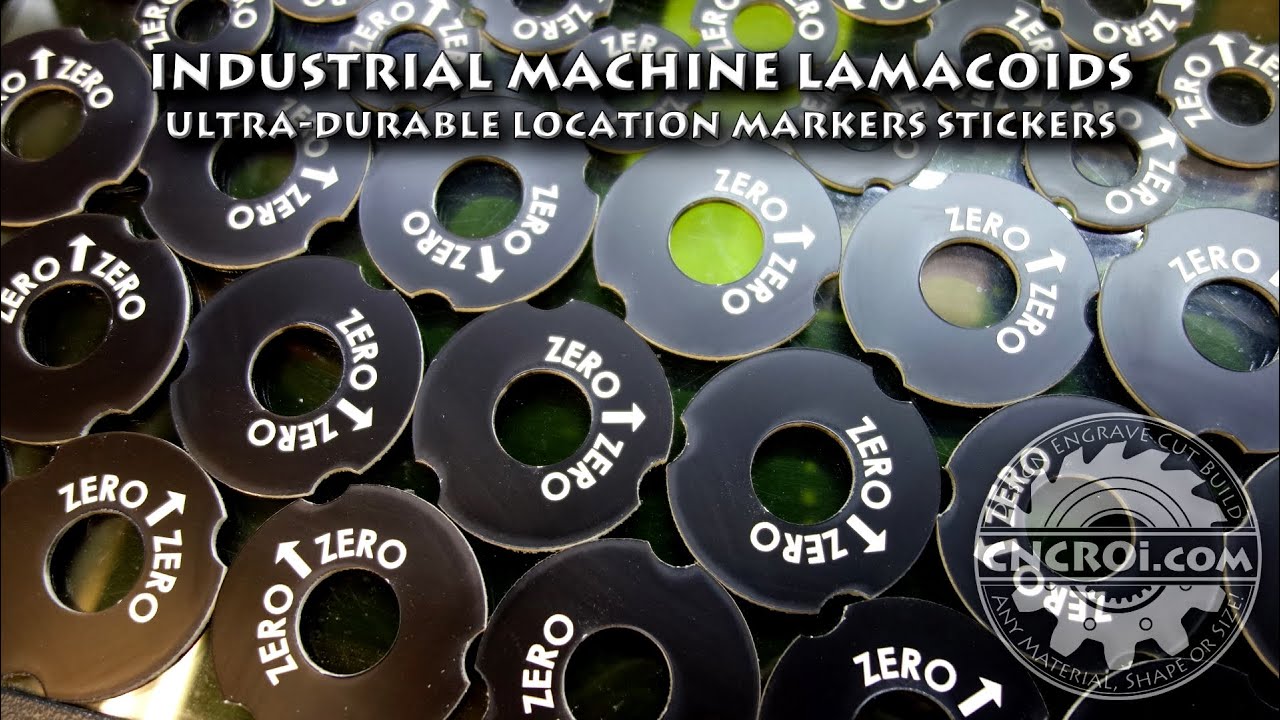 Industrial Machine Lamacoids: Location Markers - YouTube