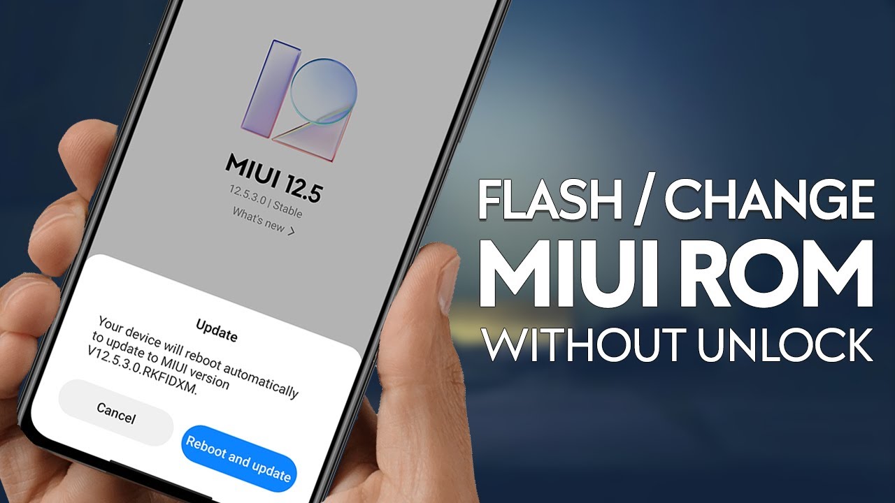 FLASH or CHANGE MIUI ROM Without UNLOCK BOOTLOADER or PC - NEW WORKING GUIDE (हिन्दी) - YouTube