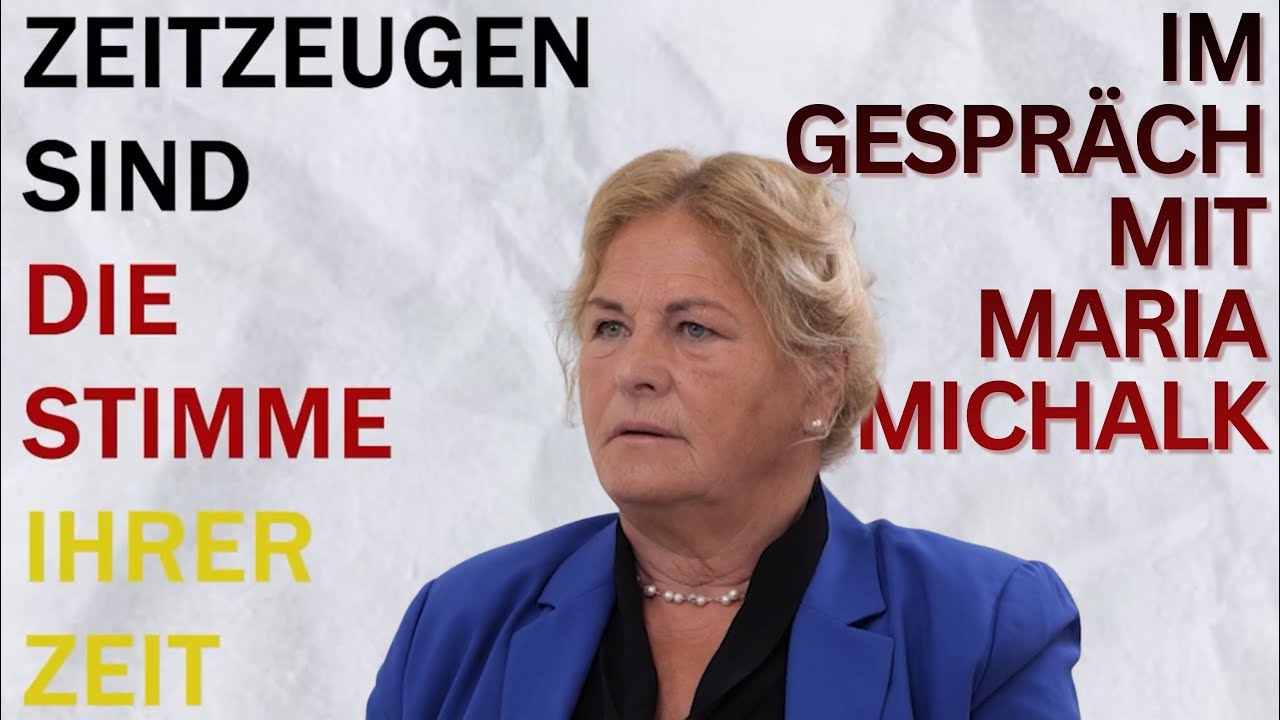 Zeitzeugen sind die Stimme unserer Zeit | Maria Michalk - YouTube