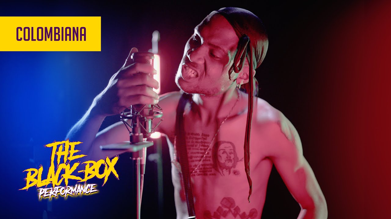 COLOMBIANA dans THE BLACK-BOX PERFORMANCE (Vidéo 4K) - YouTube