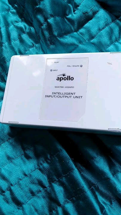 unboxing a apollo intelligent twin input output unit - YouTube