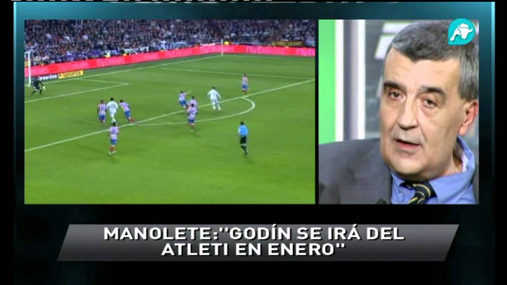 Manolete: "Godin se irá del Atlético en enero" - YouTube