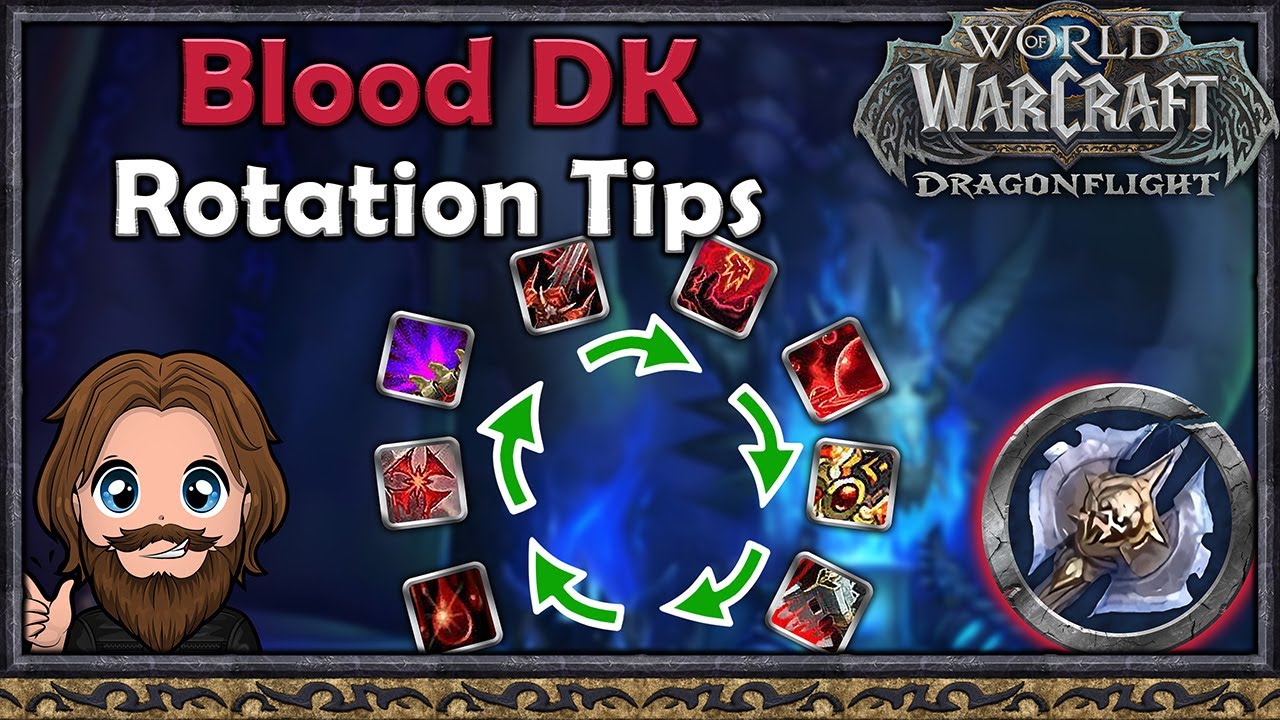 Dragonflight Blood Death Knight Rotation Tips - YouTube