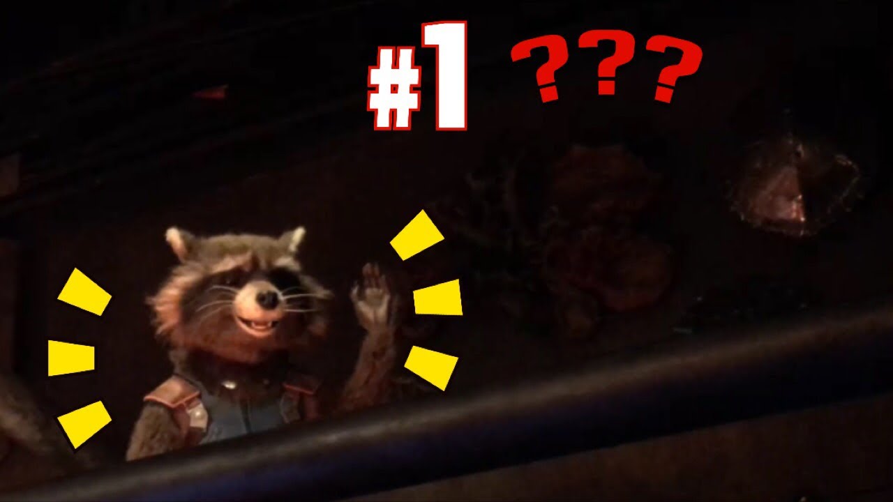 Is Rocket Raccoon The The Best Disney Animatronic? | Guardians Of The ...