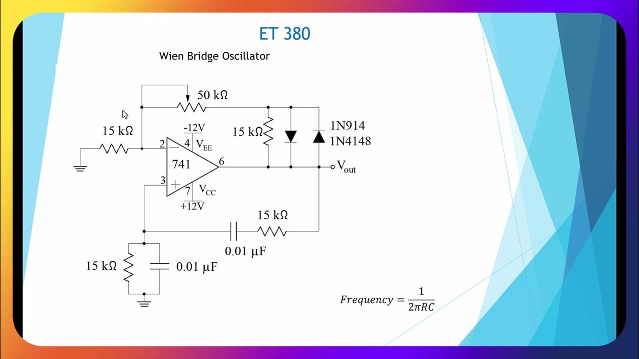 Sine Wave Oscillator Lab -380a - YouTube