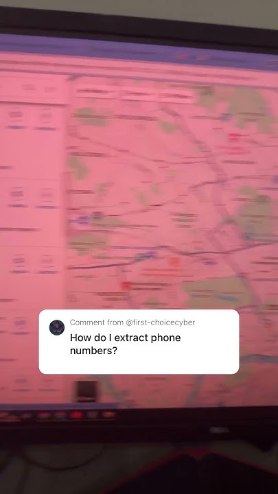 How to scrape phone numbers from google maps - YouTube