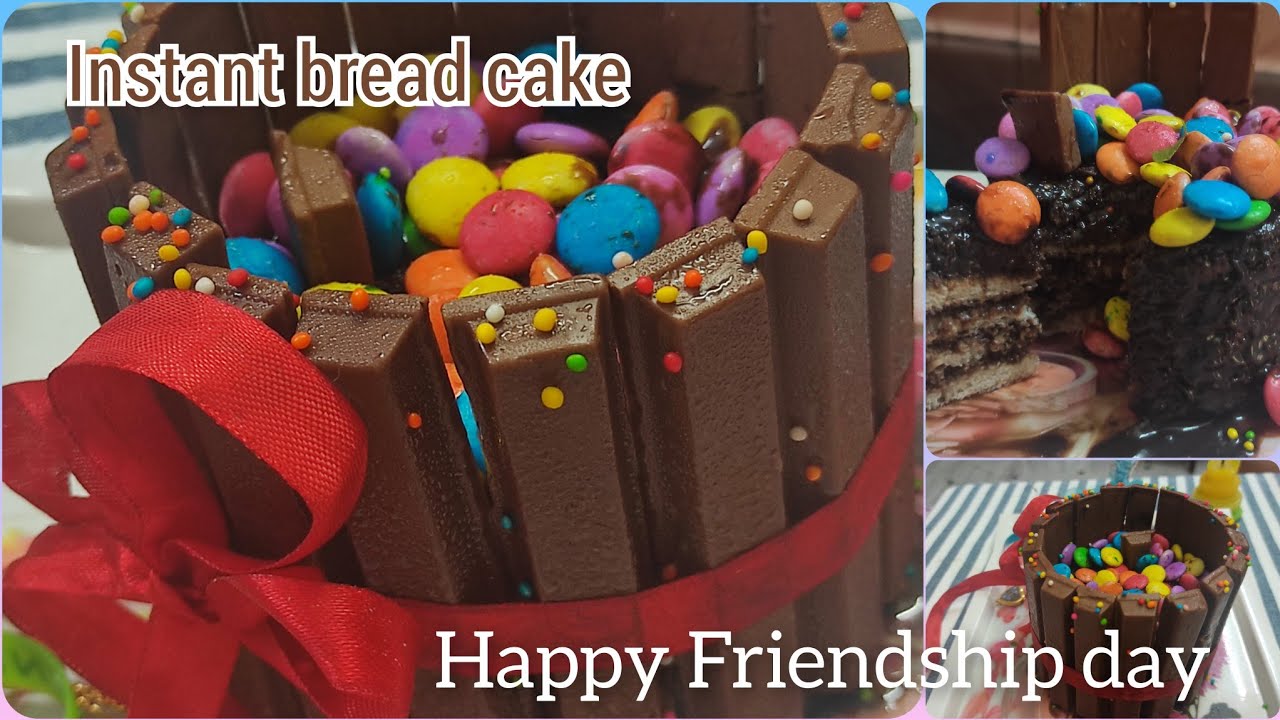 Friendship day special last minute cake recipe 🎂|| With only 3 ...