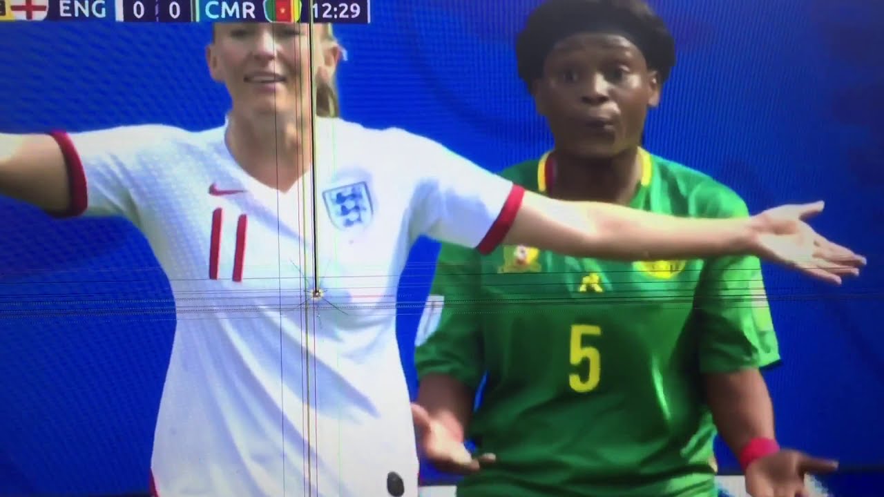 Discusting Cameroon players spitting - YouTube