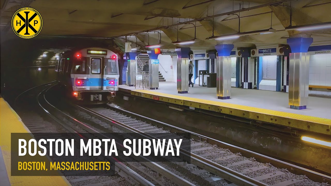 Boston MBTA Subway - YouTube