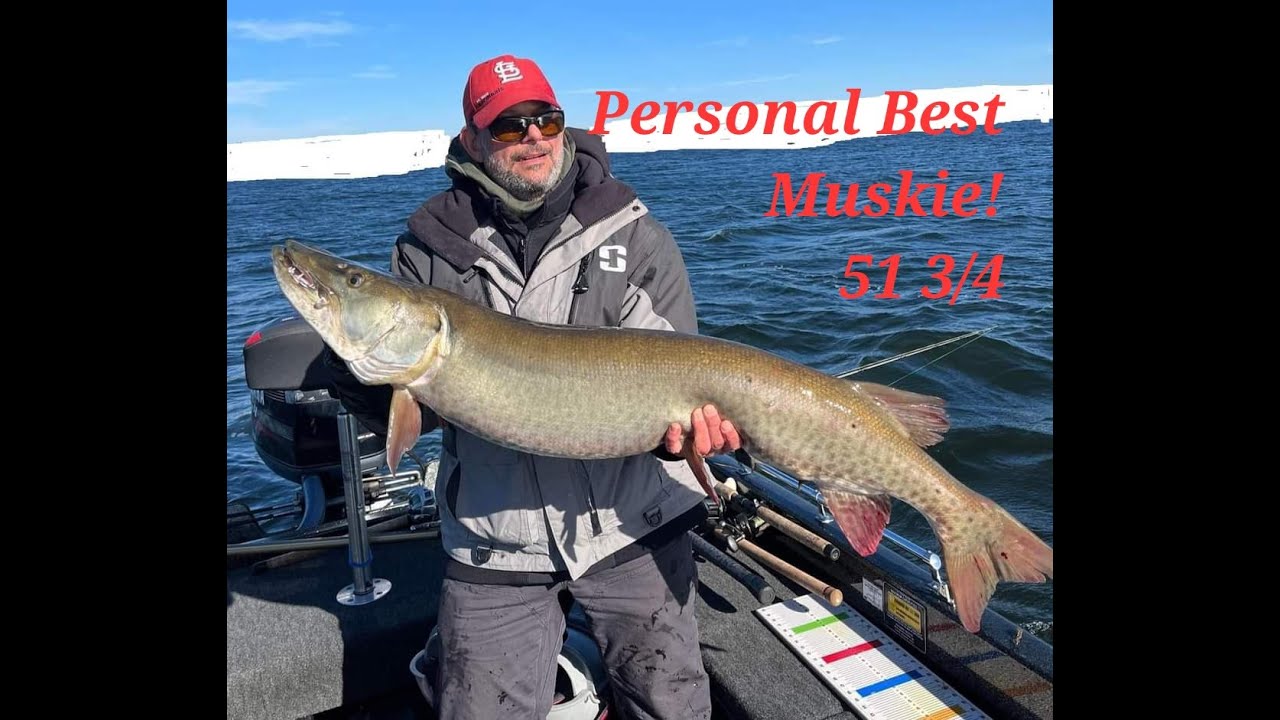 Moster MUSKIE 51 3/4 Inch Personal Best! Fall Fatties with Rob! - YouTube