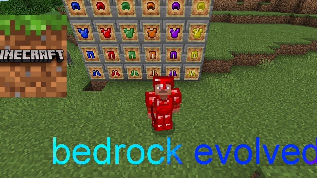 Minecraft pocket edition gameplay walkthrough bedrock evolved addon ...