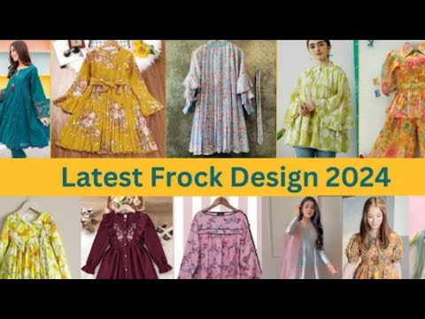 Short Frock ka Amazing design ideas//Latest Frock design 2024 - YouTube