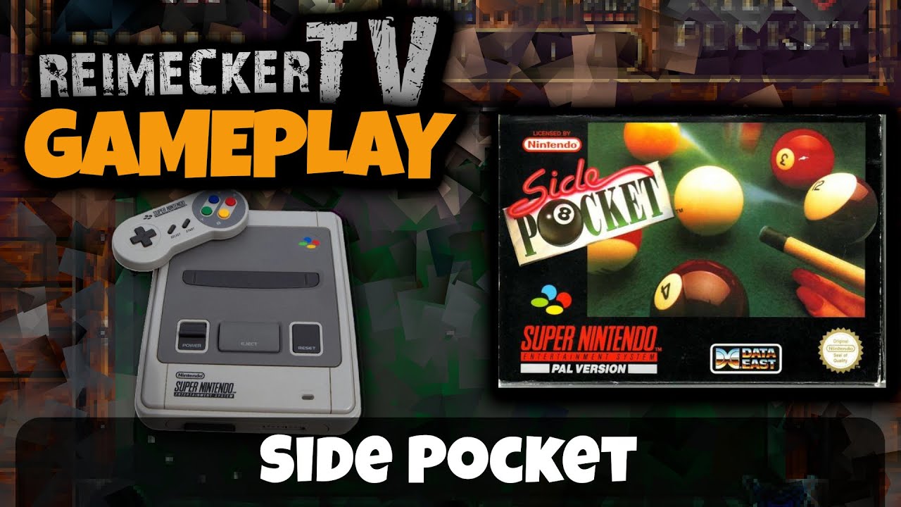 Gameplay : Side Pocket [SNES] - YouTube