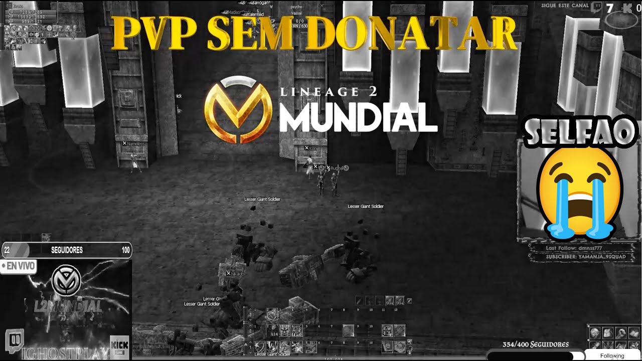 L2Mundial "PVP SEM DONATAR" 9SQUAD🔥 - YouTube