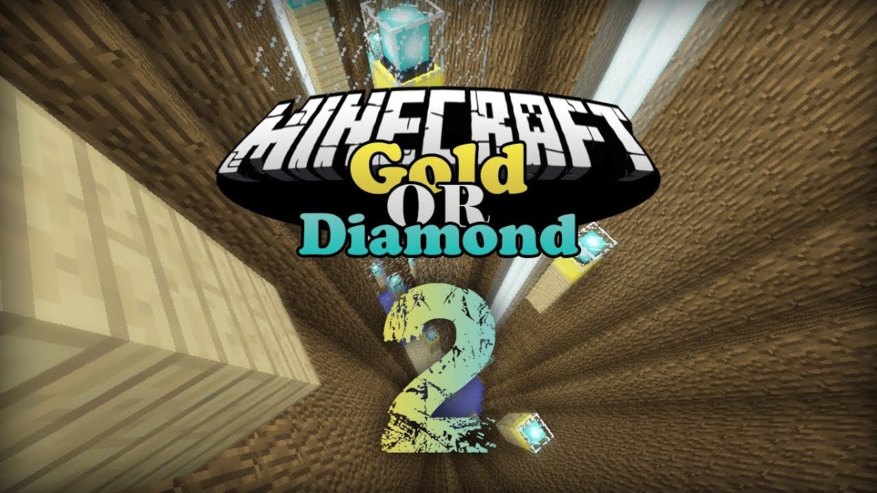 Gold or Diamond 2 | Minecraft custom map - YouTube