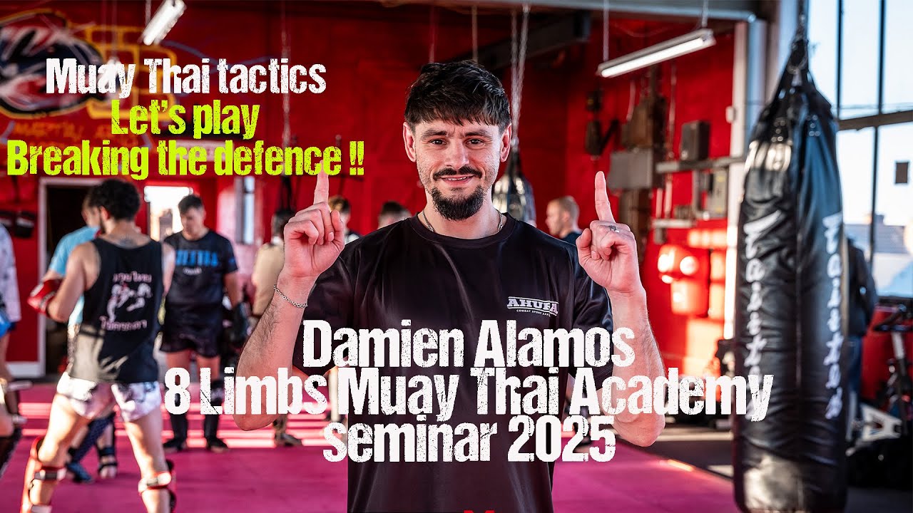 #Muay Thai : Damien Alamos at 8 Limbs Muay Thai Academy -Breaking ...
