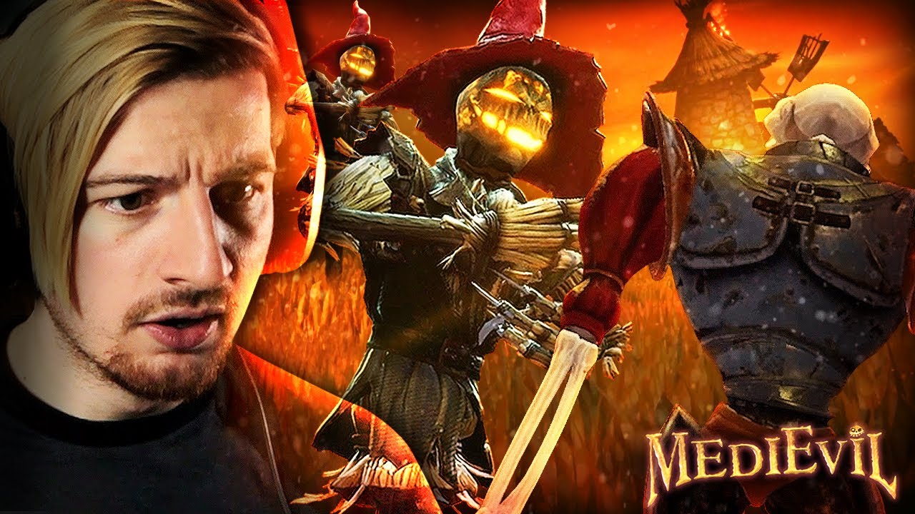 THESE SCARECROWS GOT ME SCREAMING.. (P.S. BEST GAME.) | MediEvil - YouTube