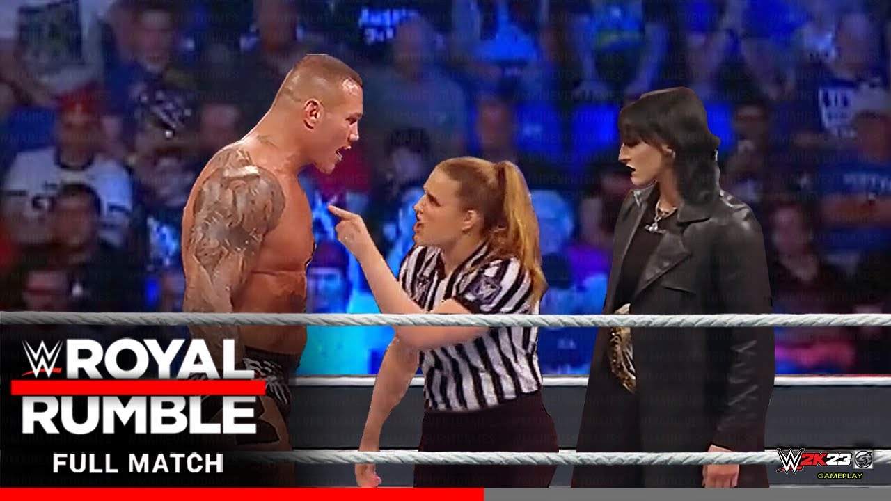 Randy Orton vs. Rhea Ripley: Royal Rumble 2024 - YouTube