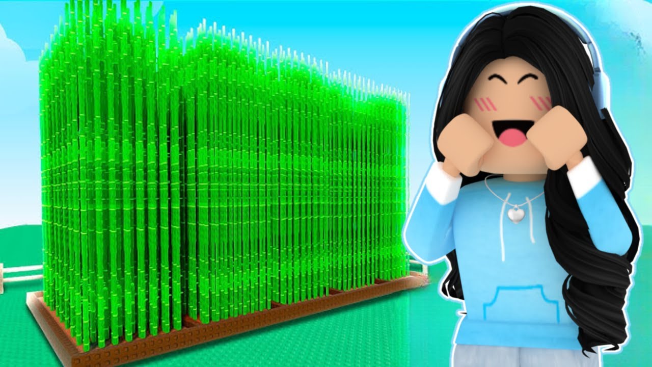 Bamboo Only Garden in Grow A Garden! (Roblox Grow A Garden) - YouTube