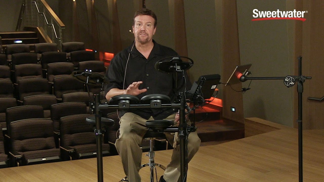 Yamaha DTX400K Electronic Drum Kit Demo - Sweetwater Sound - YouTube