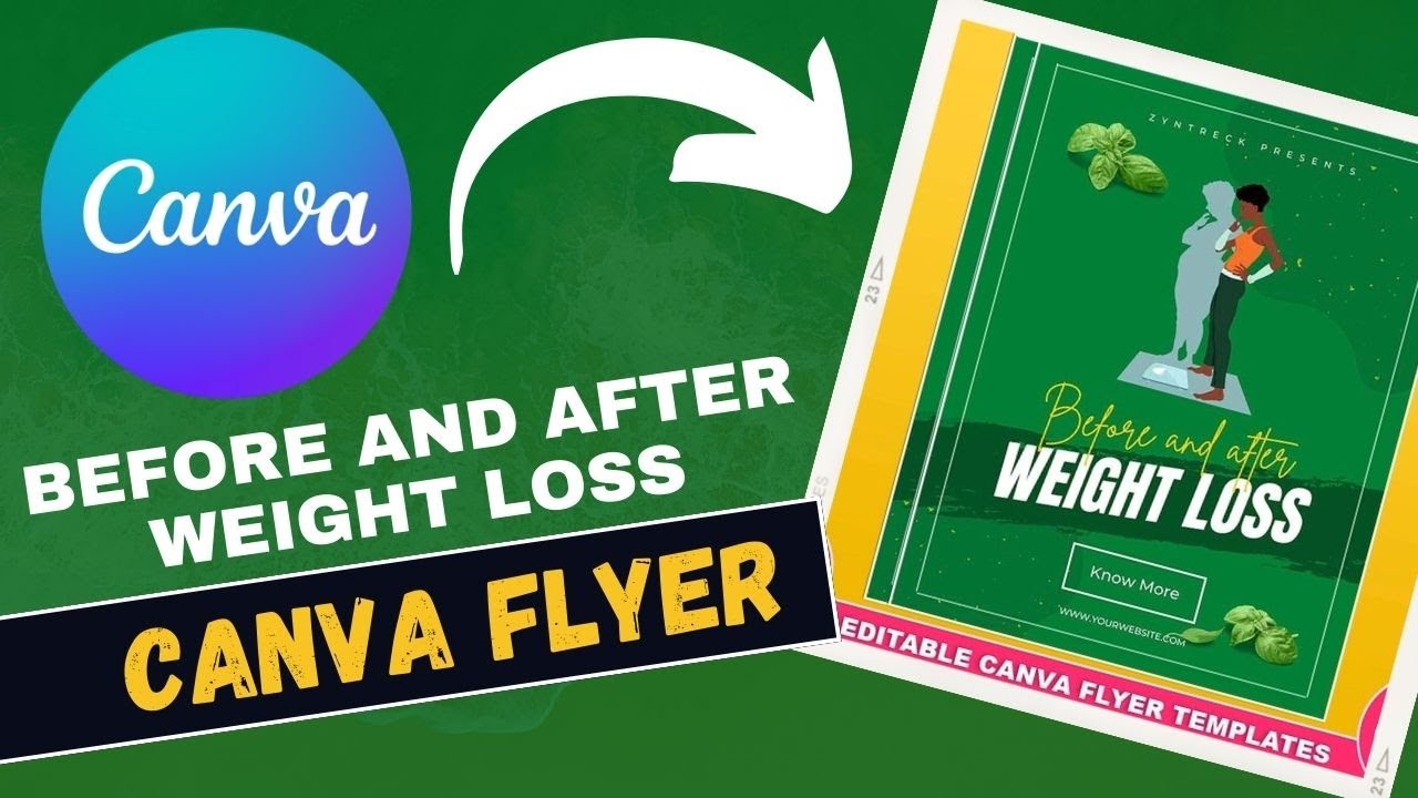 Before and after weight loss Flyer - YouTube