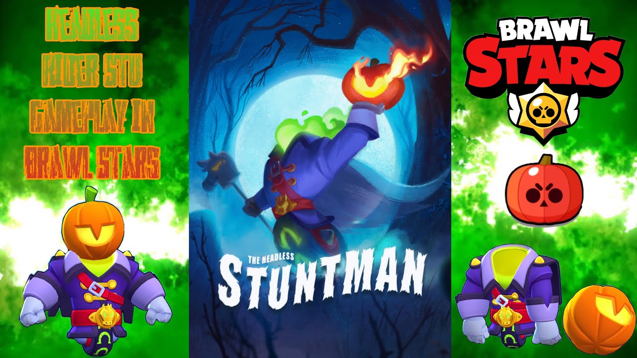 Headless Rider Stu Gameplay in Brawl Stars! - YouTube