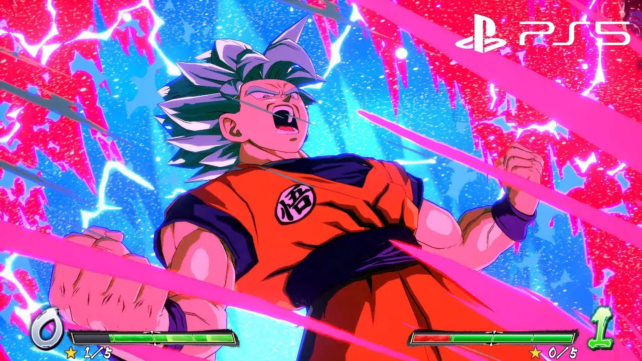 Dragon Ball FighterZ - Goku SSG Blue Special Super Attack Finisher ...