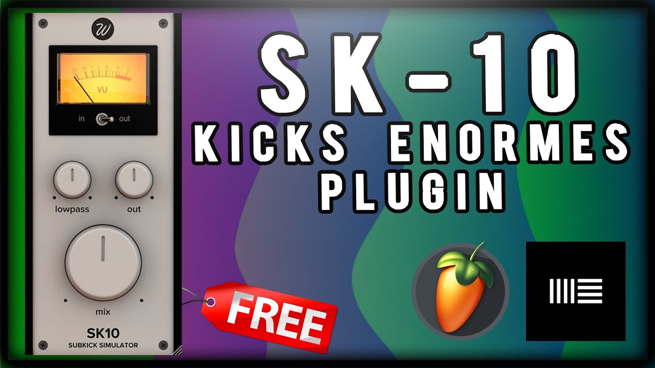 Esse PLUGIN GRATIS Vai Fazer SEU KICK GORDO - SK10 Plugin Gratis de Sub Kick da Wavesfactory ...