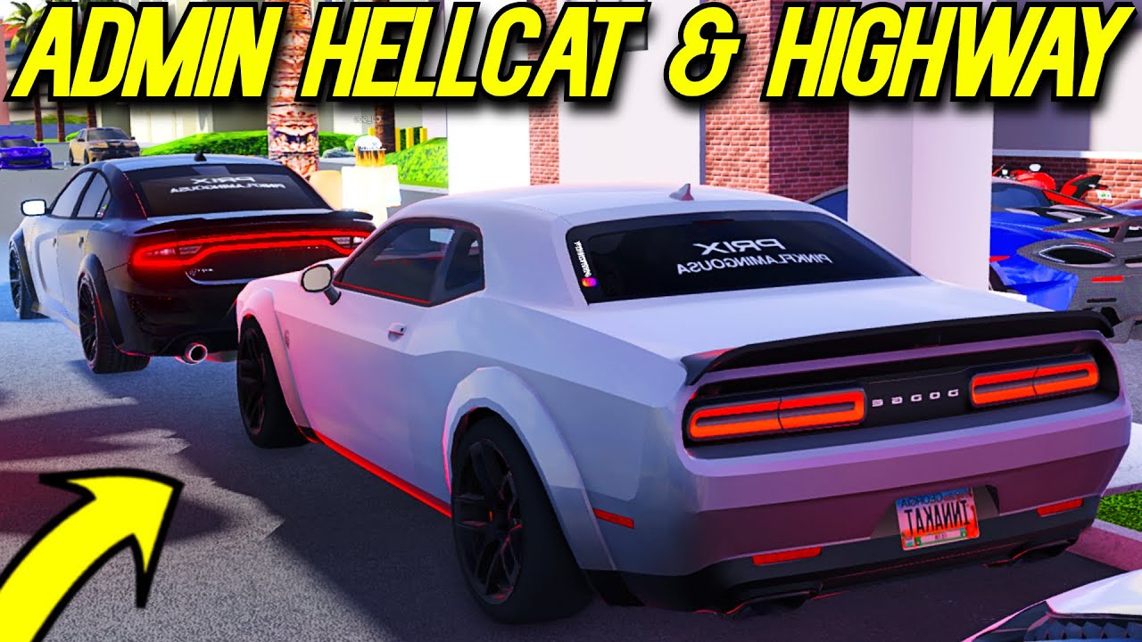 1000HP ADMIN HELLCAT & HIGHWAY ROLEPLAY IN SOUTHWEST FLORIDA! - YouTube