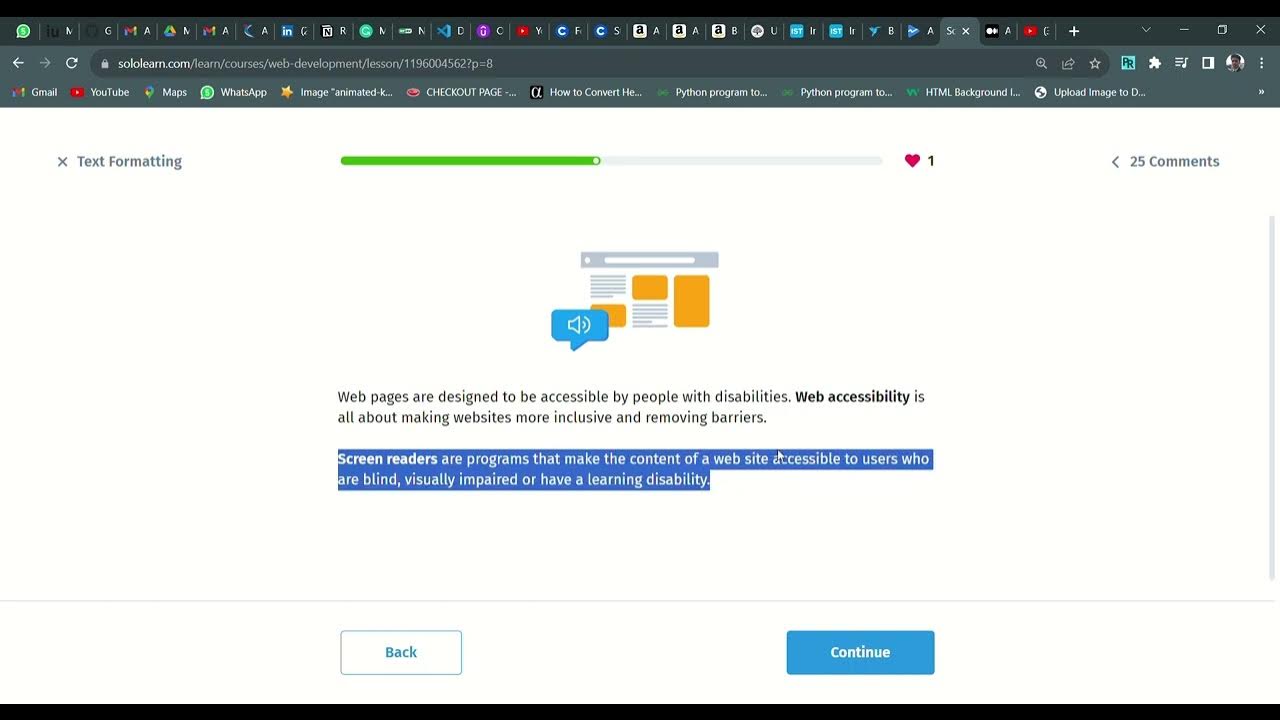 12 Text Formatting | Web Development | Sololearn Answers - YouTube