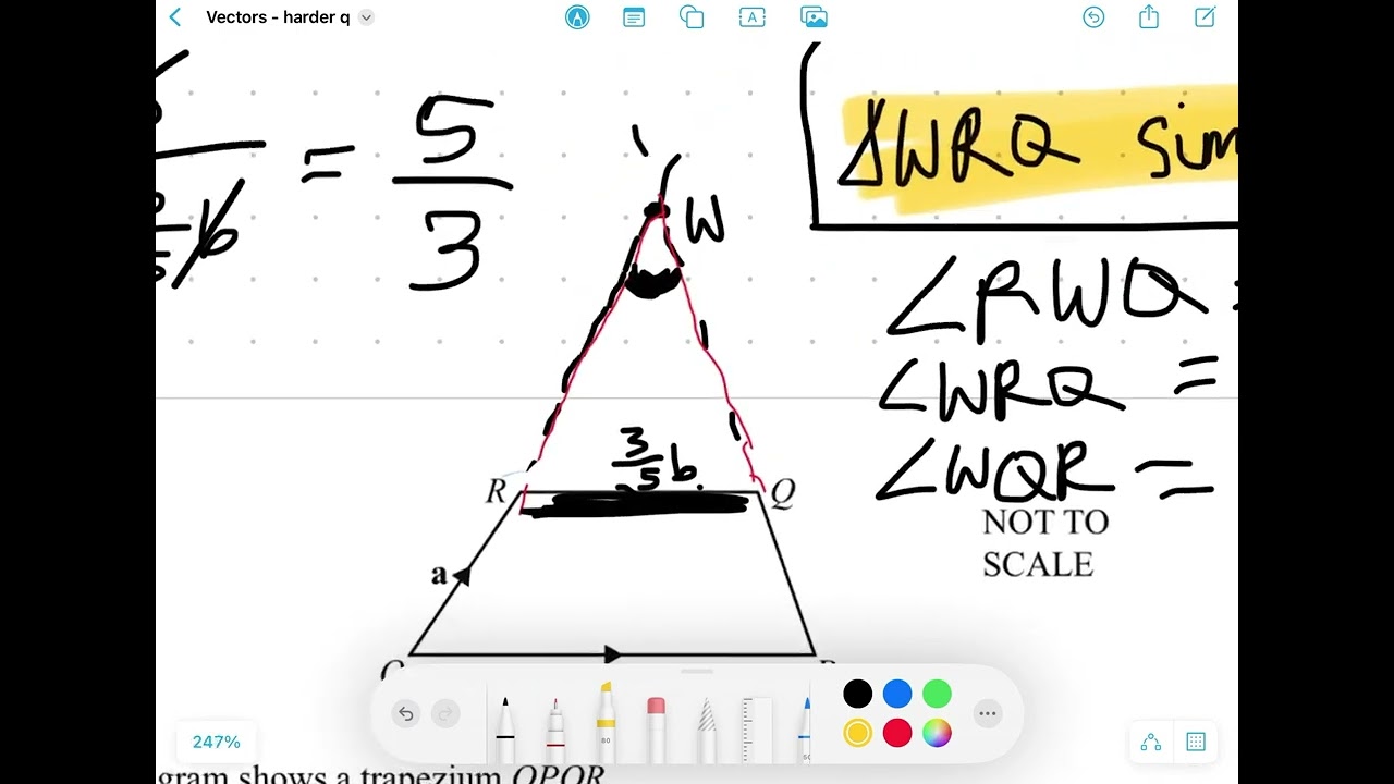 IGCSE Maths Vectors Harder P4 YouTube IGCSE Maths Vectors Harder P4 YouTube