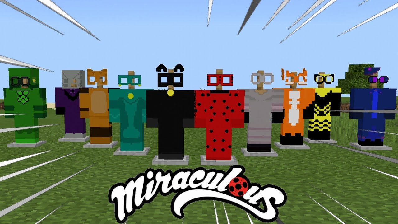 SAIU!! *NOVO* ADDON/MOD DE MIRACULOUS AS AVENTURAS DE LADYBUG NO ...