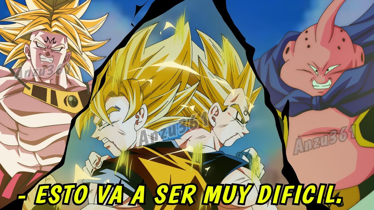 HISTORIAS OFICIALES NO CANÓNICAS: EL SACRIFICIO DE MAJIN VEGETA VS ...