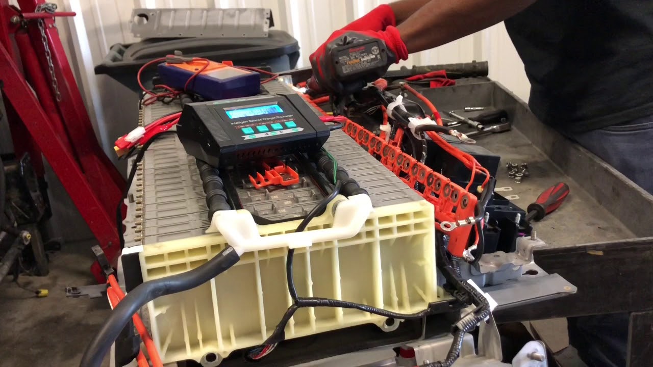 Hybrid Battery Disassembly Gen II DIY - YouTube