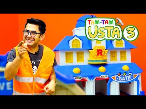 Robocar Poli ile Tam Tam Usta Nail Baba