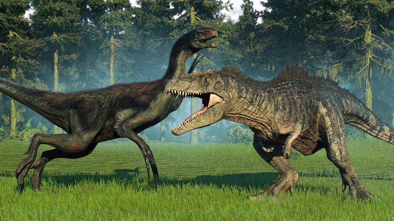 DOMINION BIOSYN:THERIZINOSAURUS,GIGANOTOSAURUS,PYRORAPTOR,TYRANNOSAURUS ...