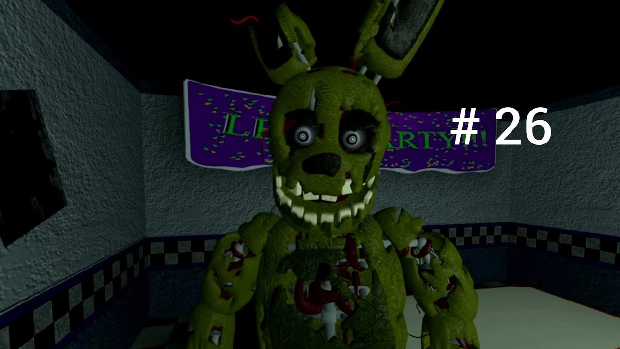 Springtrap. FNAF UCN # 26 - YouTube