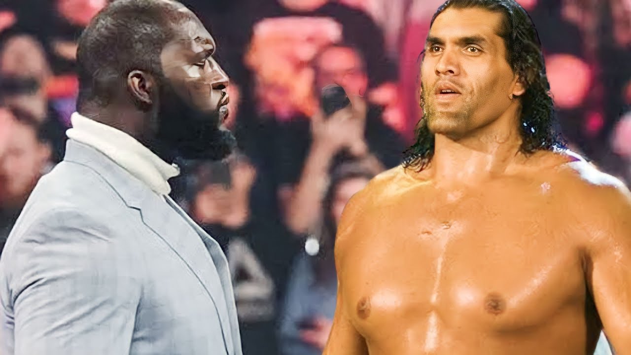 WWE The Great Khali Vs Omos fight | WWE - YouTube