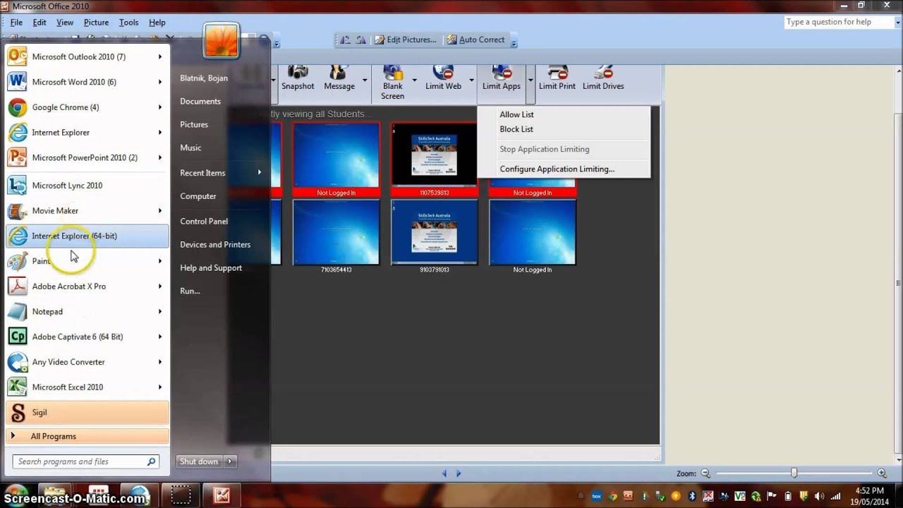 HOW TO Use Print Screen Functionality and MS Paint to take screenshots ...