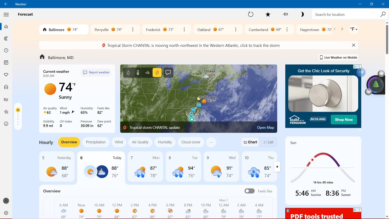 YouTube Recording Weather - All Weekday Rain Forecast & Rest - YouTube