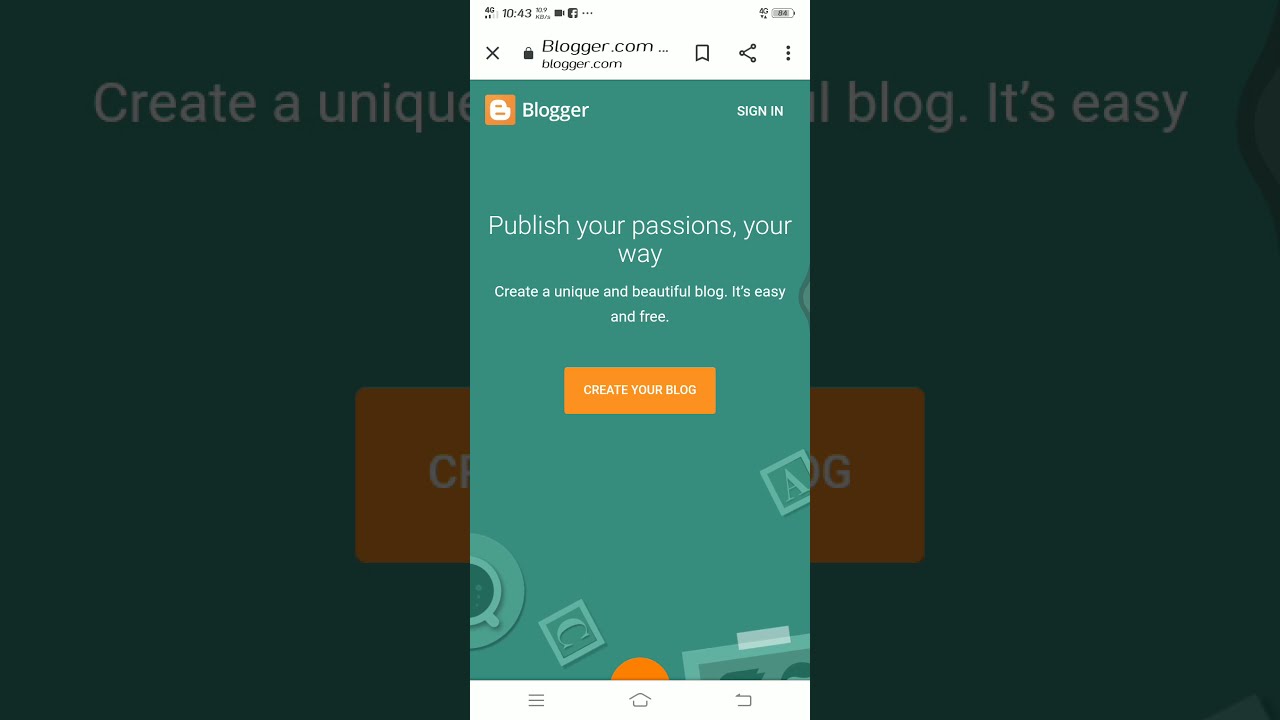 How To Create Your Own Blog For Free blog YouTube How To Create Your Own Blog For Free blog YouTube