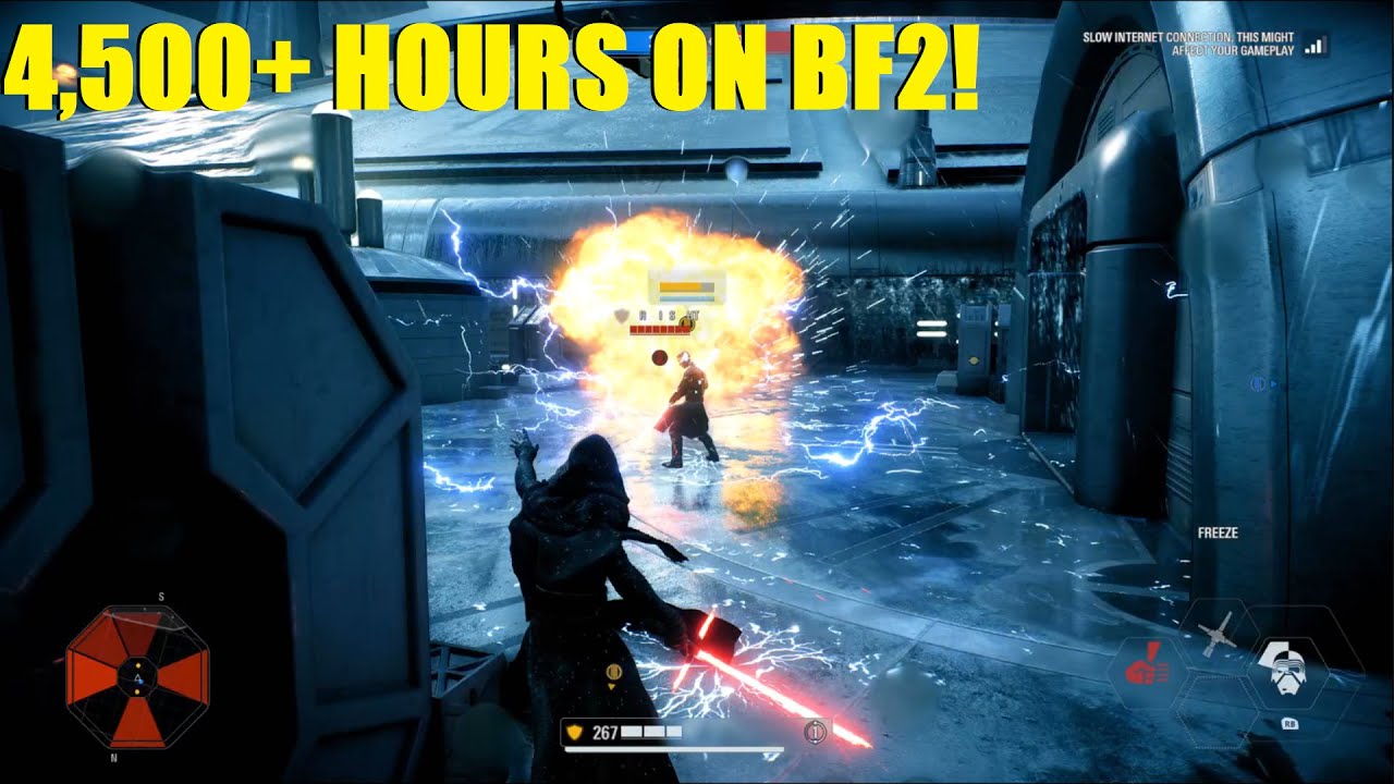 What it looks like when a player with 4500+ hours on BF2 plays Kylo Ren ...