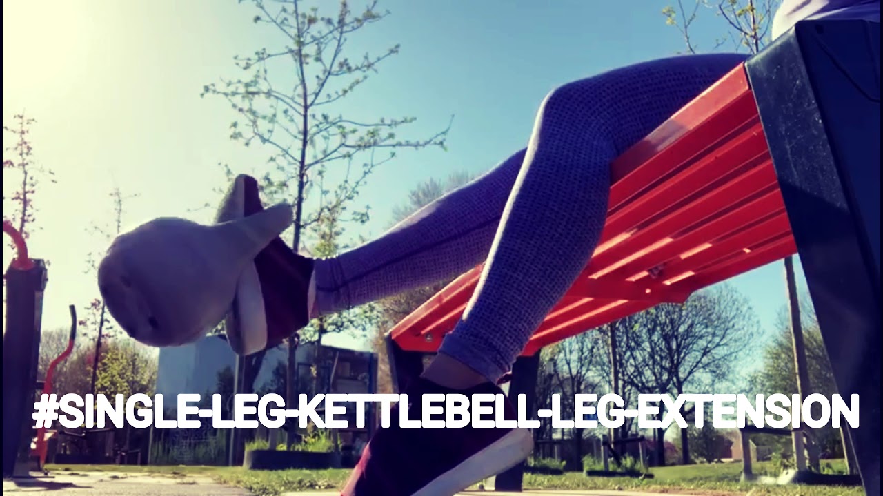 Kettlebell Serie #1 - Single Leg Kettlebell Leg Extension - YouTube